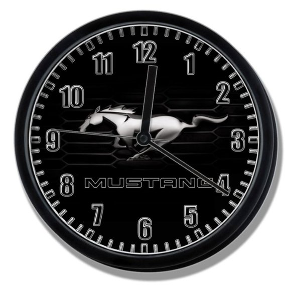 Clock | Wall Decor | Ford Mustang Wall Clock Room Decor New | Poshmark